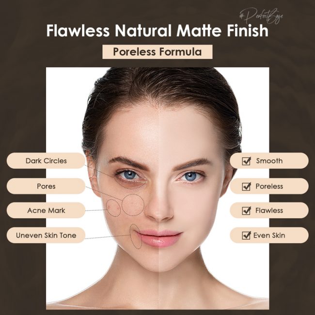 Lasting Poreless Matte Liquid Foundation - 7th Anniversary - Golden Age ...