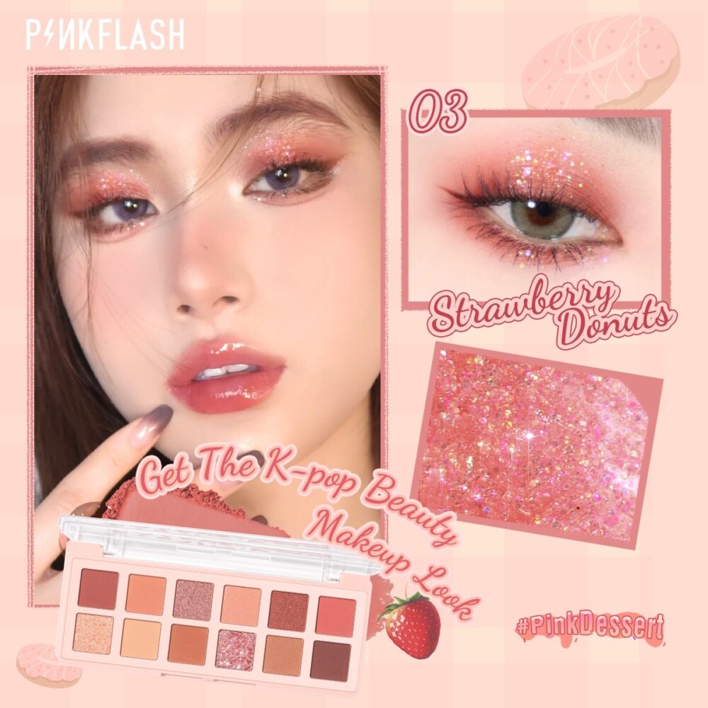 PinkFlash PF-E15 Pro Touch Eyeshadow Palette - Focallure Pakistan ...