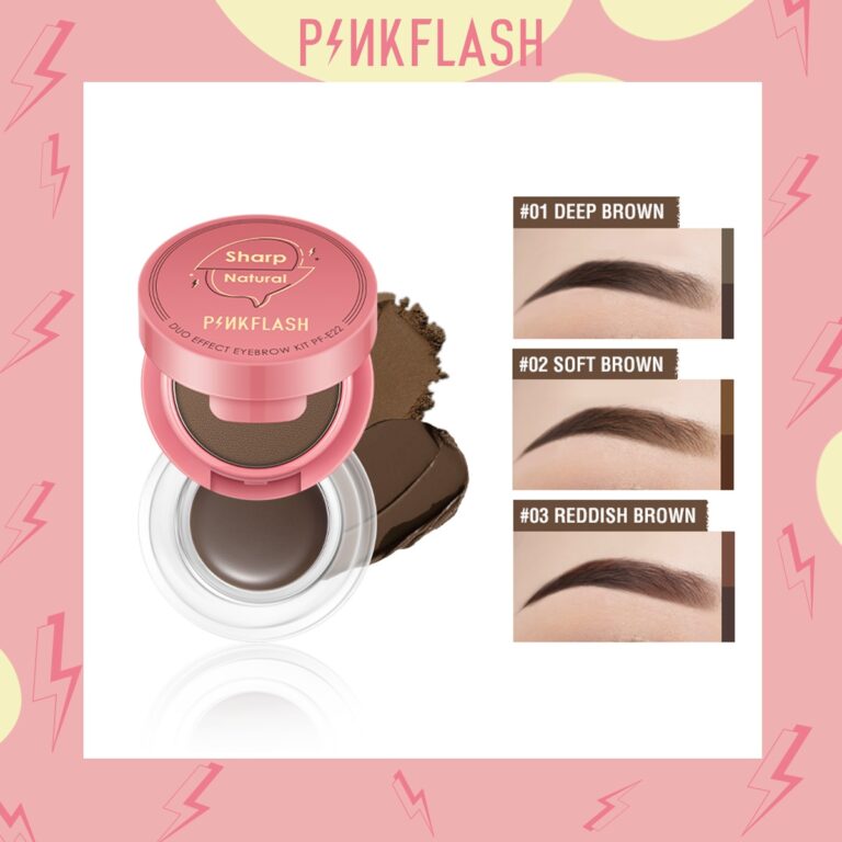 PinkFlash PF-E22 Duo Effect Eyebrow Kit - Focallure Pakistan | Official ...